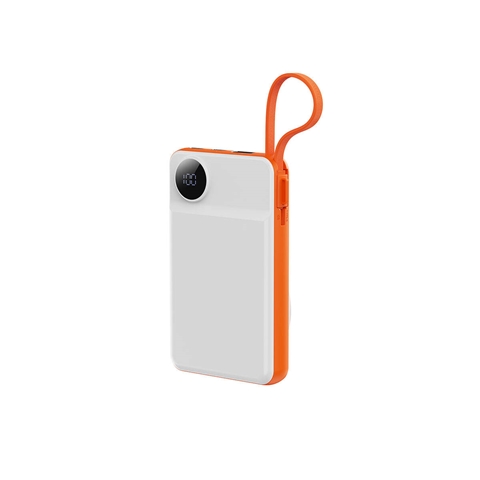 Wiwu Wi-P007 LED Ekranlı Akıllı Saat Kablosuz Şarj Özellikli Powerbank ...